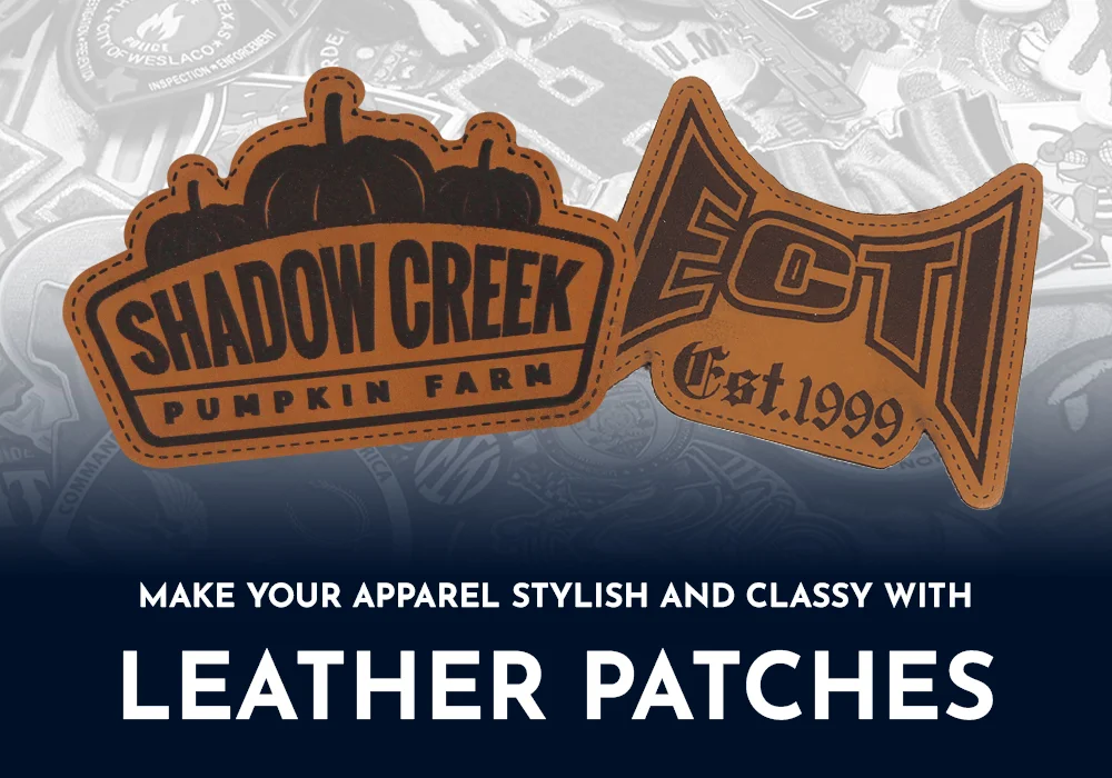 Make Your Apparel Stylish And Classy With Leather Patches: